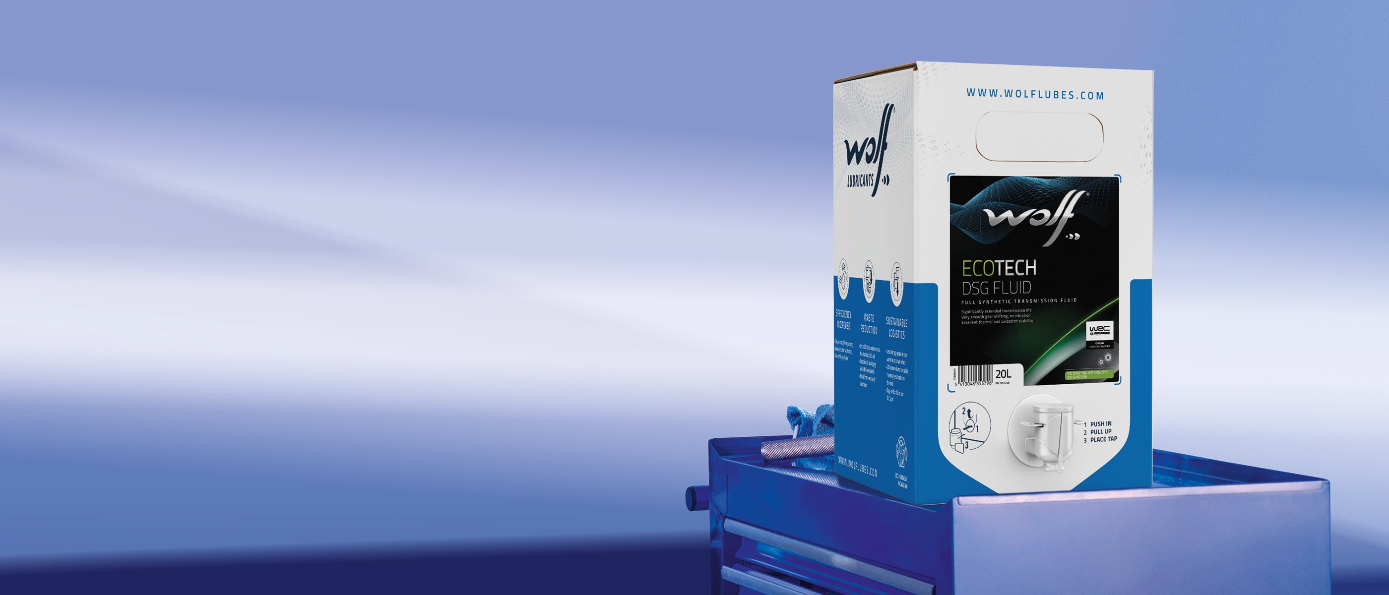 Wolf Lubricants amplia la sua offerta di confezioni ecologiche Bag-in-Box, includendo ora anche ...